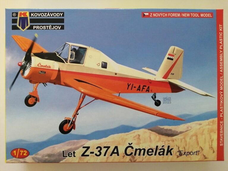 COD.KPM0204 Z-37A “CMELAK” EXPERT. ESC 1/72 – Surmaquetas